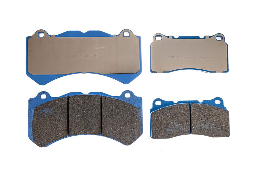 SBD CCM/CCB (Carbon Ceramic) Street Series Brake Pads – Speed By Design